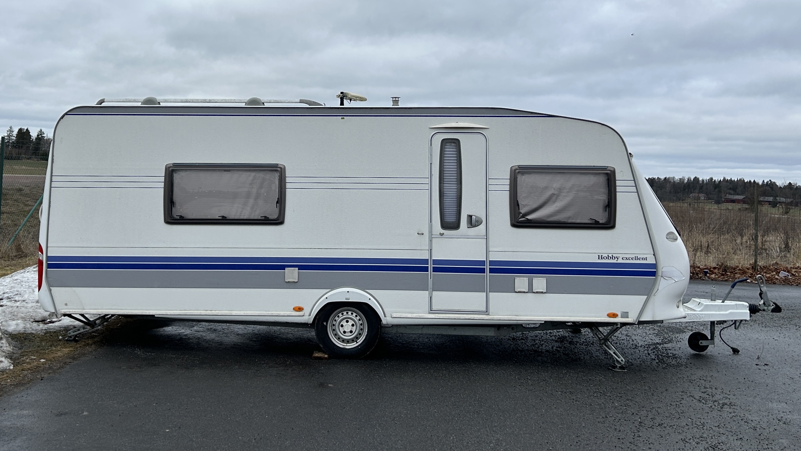 Husvagn Hobby 560 Wlu Excellent 2008 | Auktion